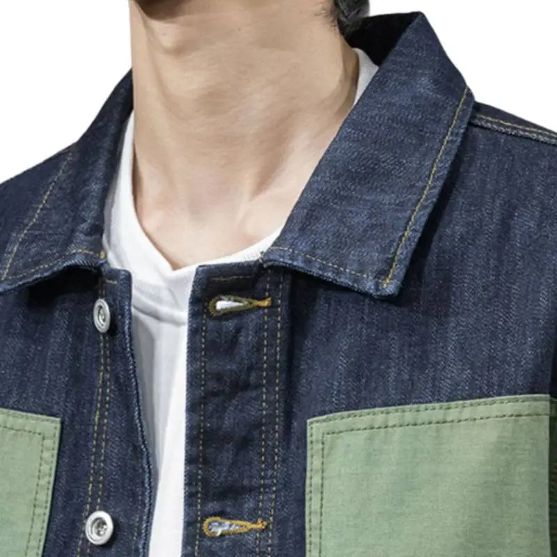 Retro Fashionable High Street Tooling Jacket - POIZON