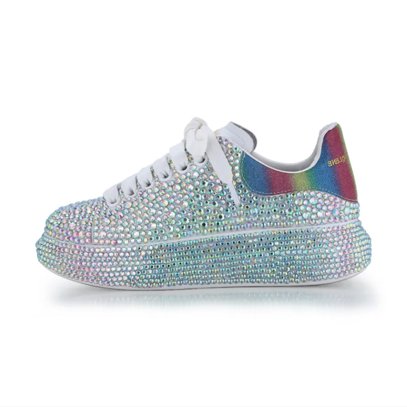 Hand-made Diamond-studded Shoes - POIZON