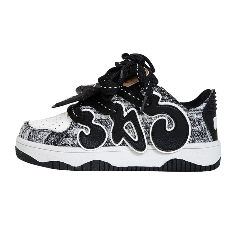 Vintage Denim Casual Shoes - POIZON