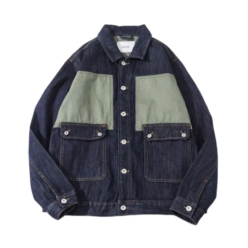 Retro Fashionable High Street Tooling Jacket - POIZON